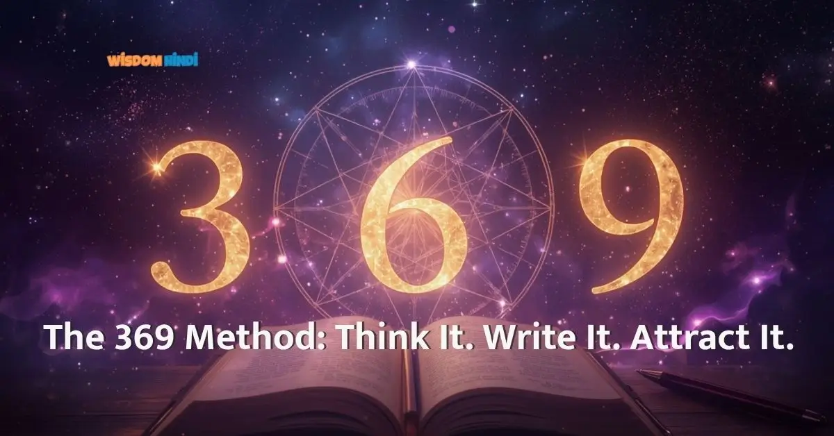 The 369 Method: The Secret Formula To Manifest Your Desires