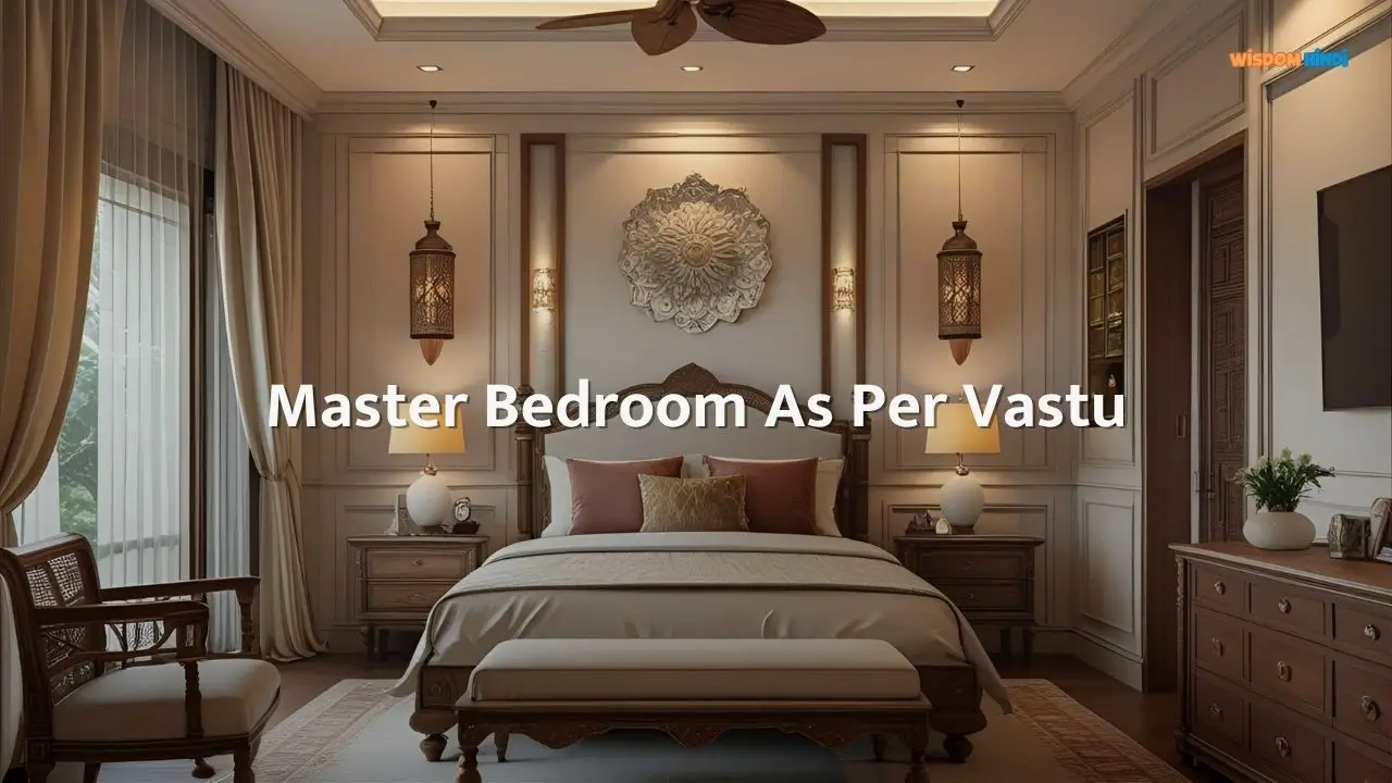 Master Bedroom Direction As Per Vastu