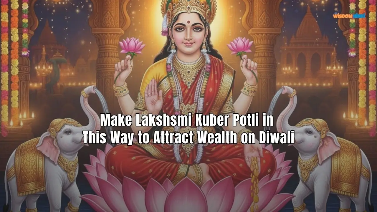 How To Make Lakshmi Kuber Potli: Make Kuber Lakshmi Potli For Wealth On Diwali