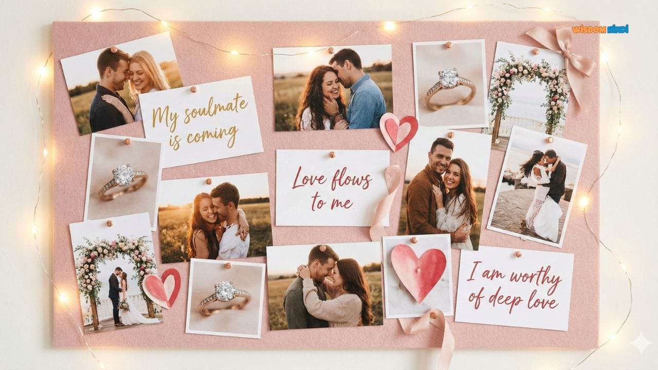 Wedding Vision Board: Manifest Love Fast! This Marriage Vision Board Is ...